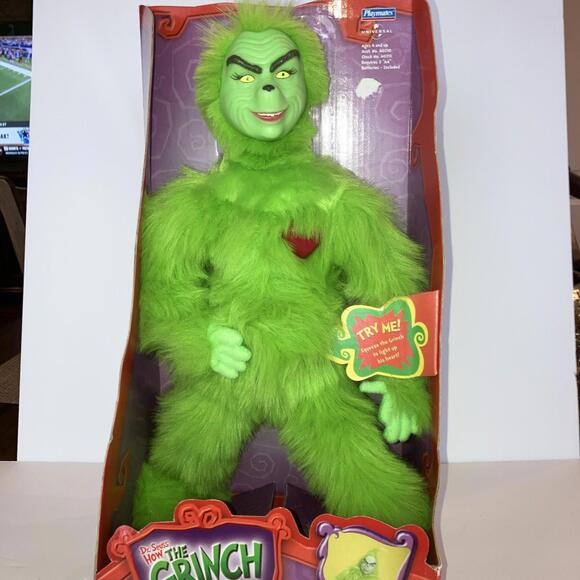 Toys | Dr Suess How The Grinch Stole Christmas Heart Warming Grinch 200 ...